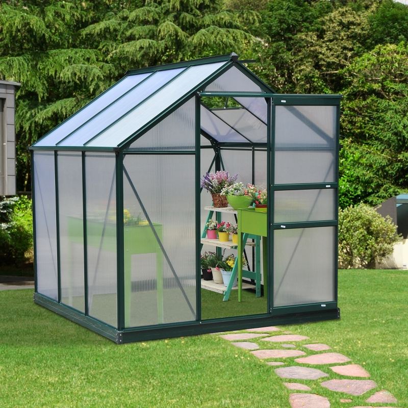Les serres en polycarbonate pour un jardin productif et esthétique ...